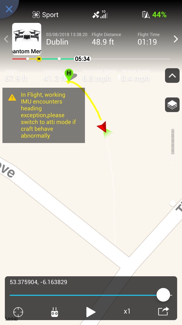 Weak GPS with imu problem leading FLYAWAY | DJI FORUM