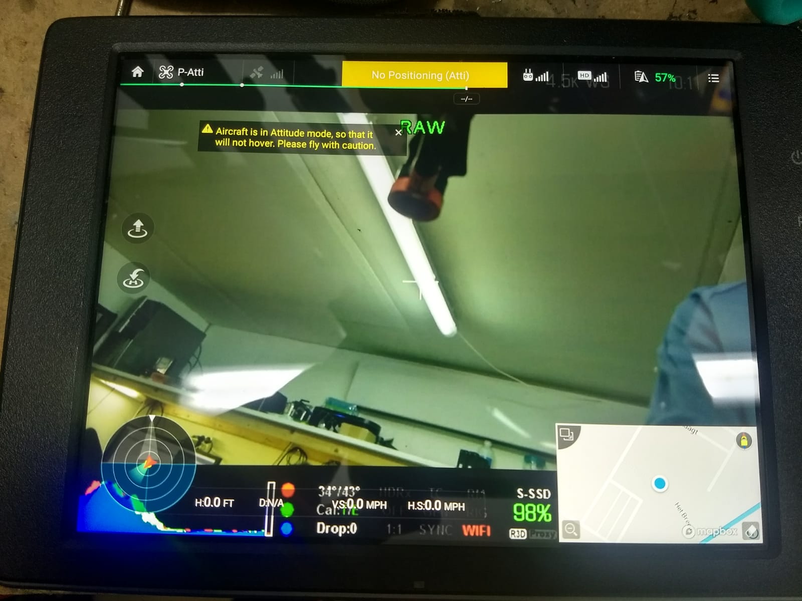 Cropped image on crystalsky (RED/M600) | DJI FORUM