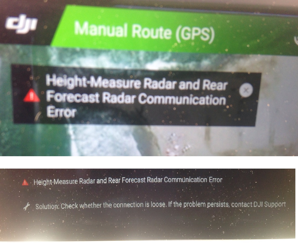 AGRAS MG-1S TERRAIN FOLLOW RADAR ERROR | DJI FORUM