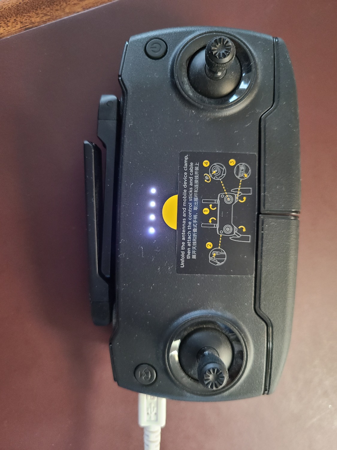 Mavic mini controller not charging store