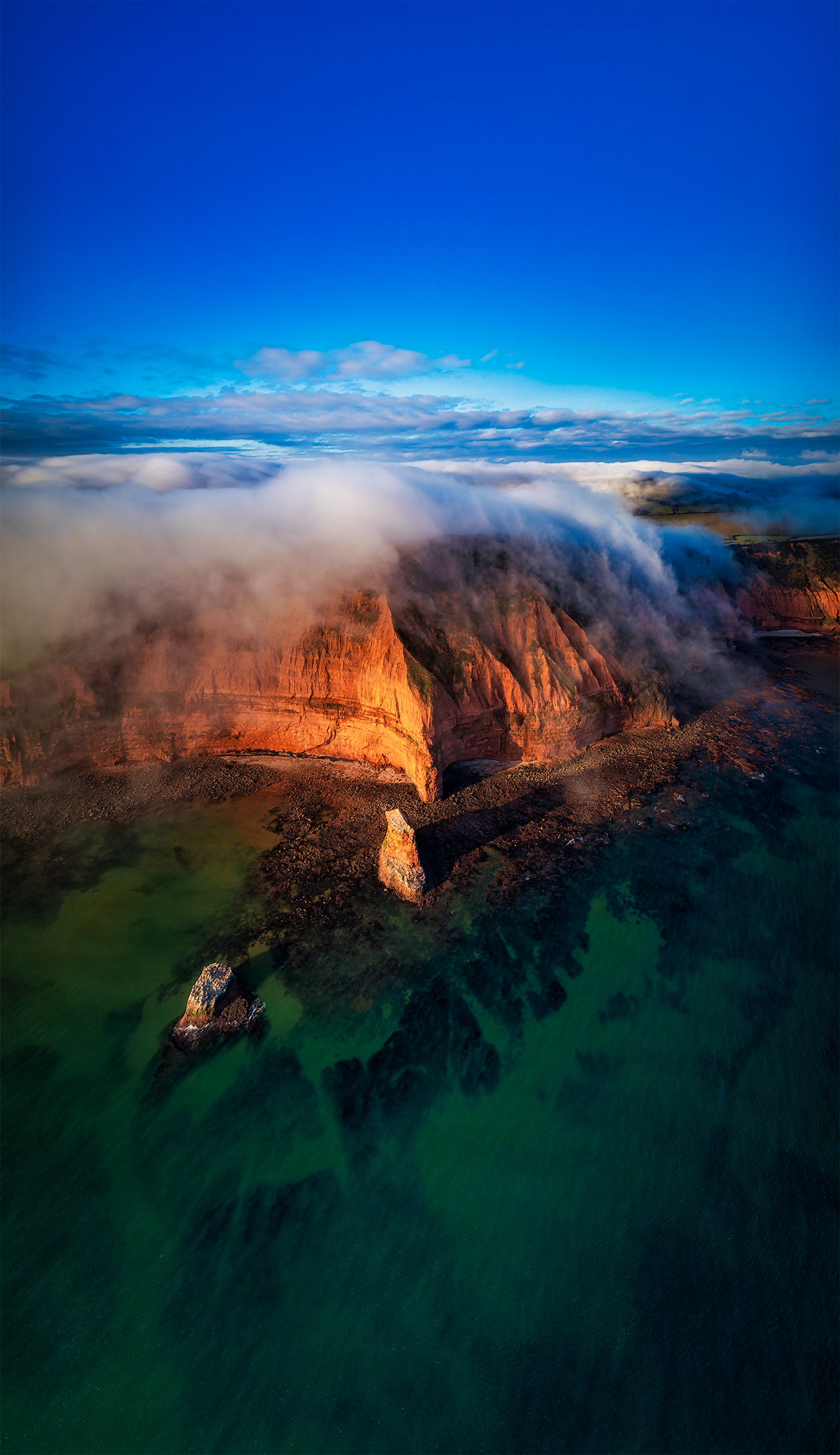 Skyfall-Winter Fog,Jurassic Coast,UK | DJI FORUM