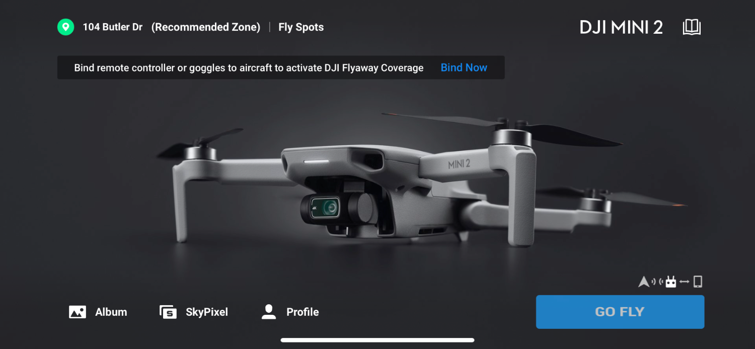 Dji mini 2 android store