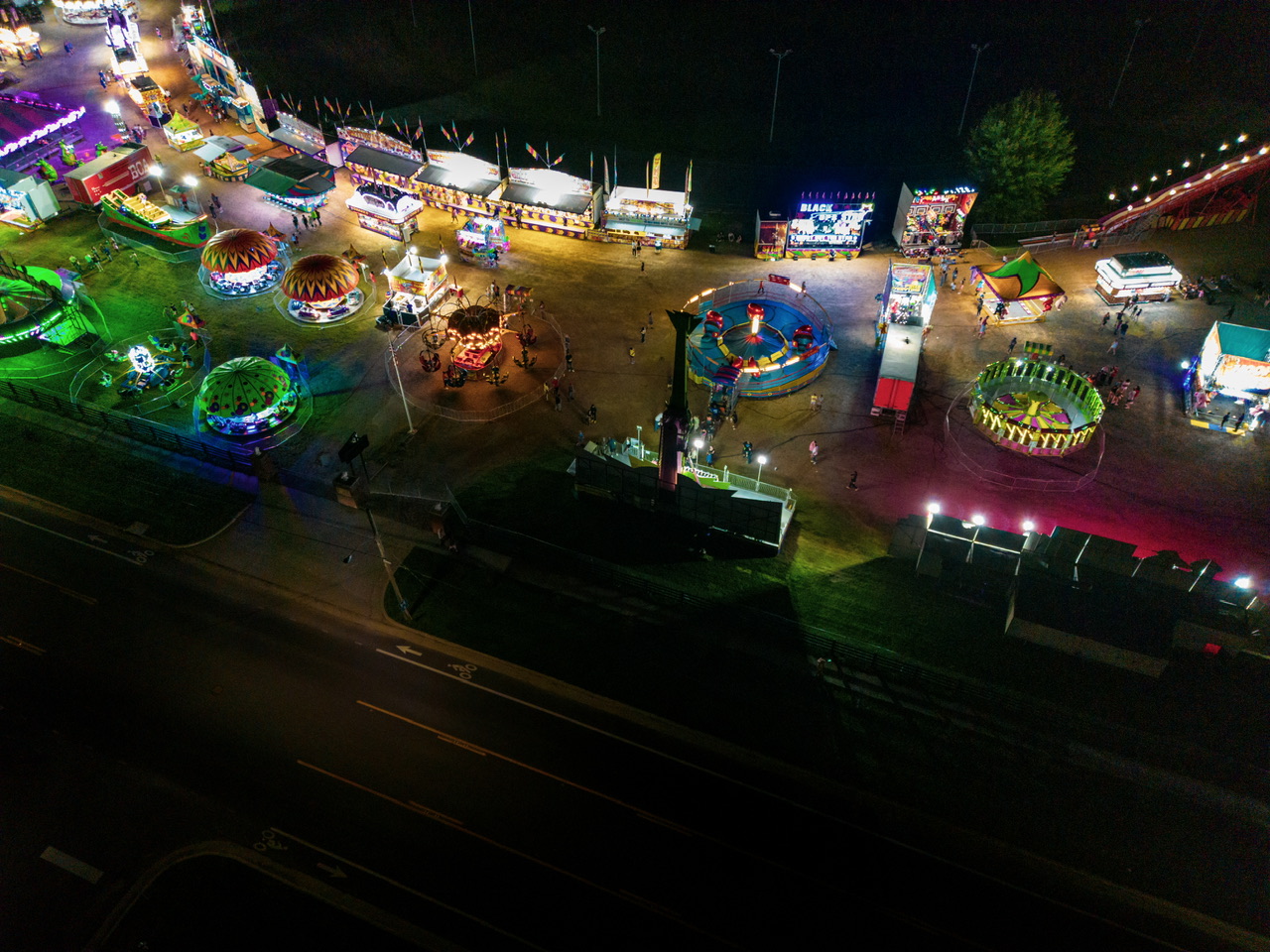Working on my night photography at the County Fair | DJI FORUM