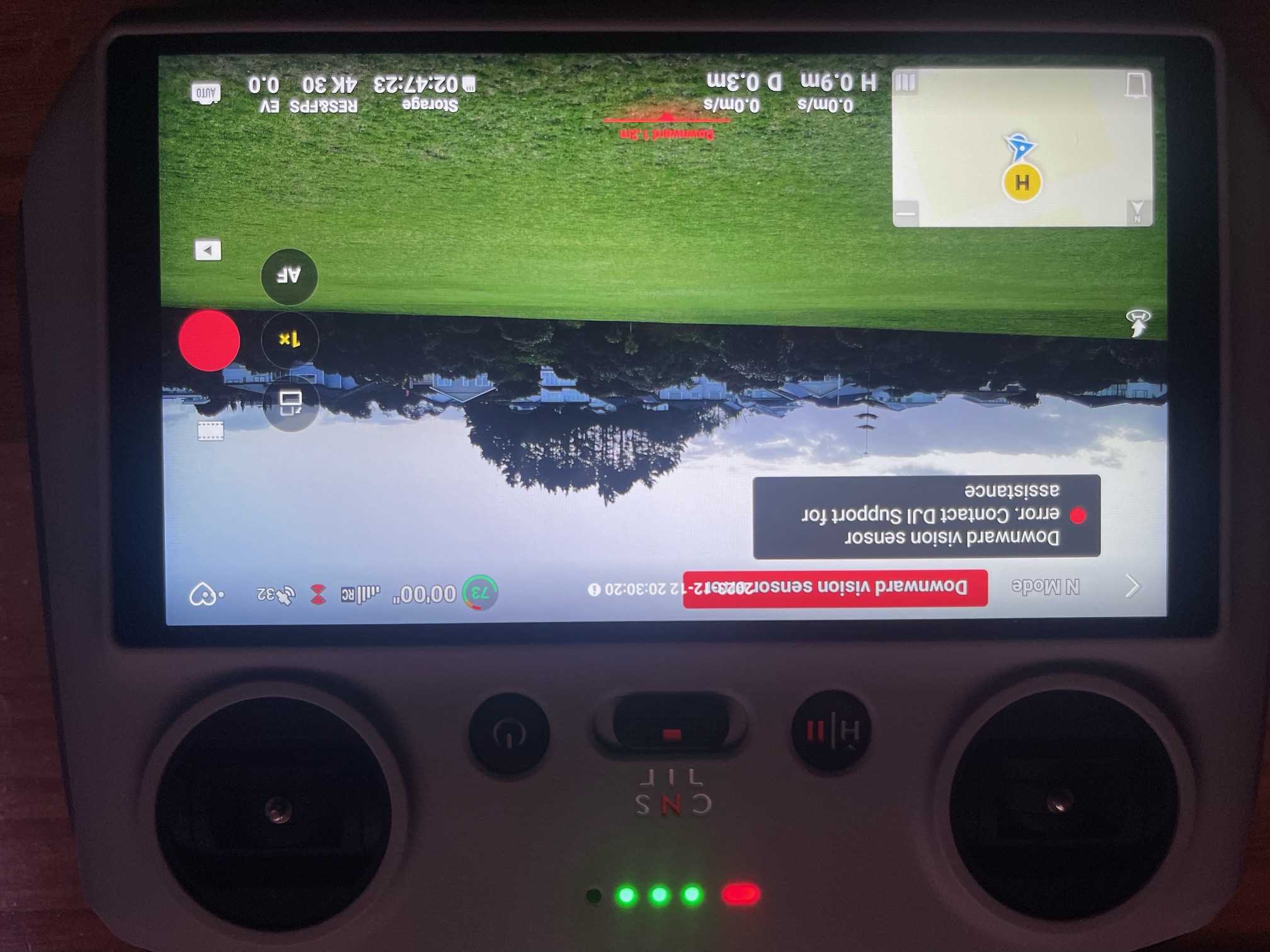 Downward Sensor Error DJI FORUM